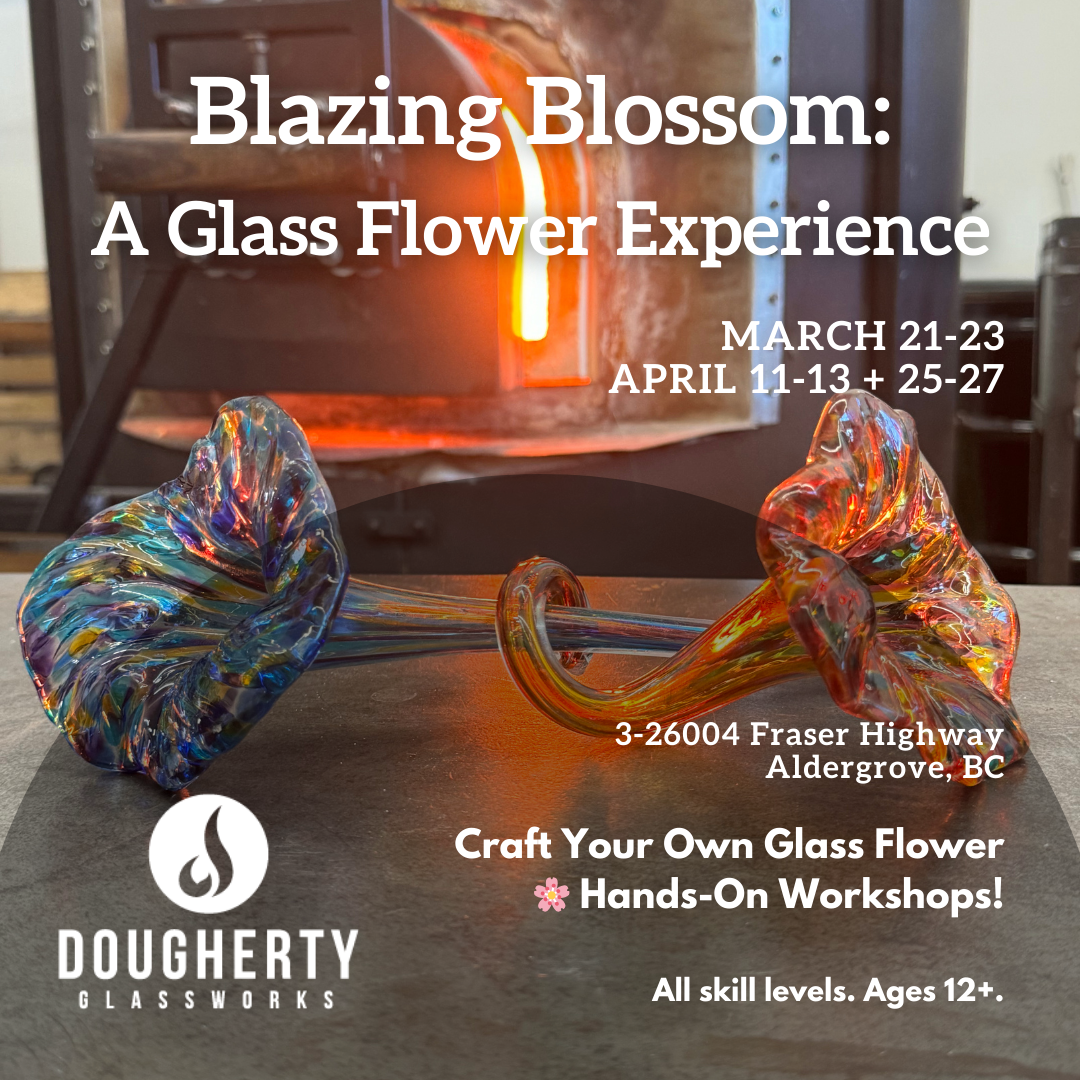 Blazing Blossom: A Glass Flower Experience 🌸🔥 – Dougherty Glassworks